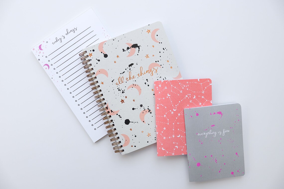 Notebooks Teacher Gifts Stocking Stuffer Lined Notebook | Etsy