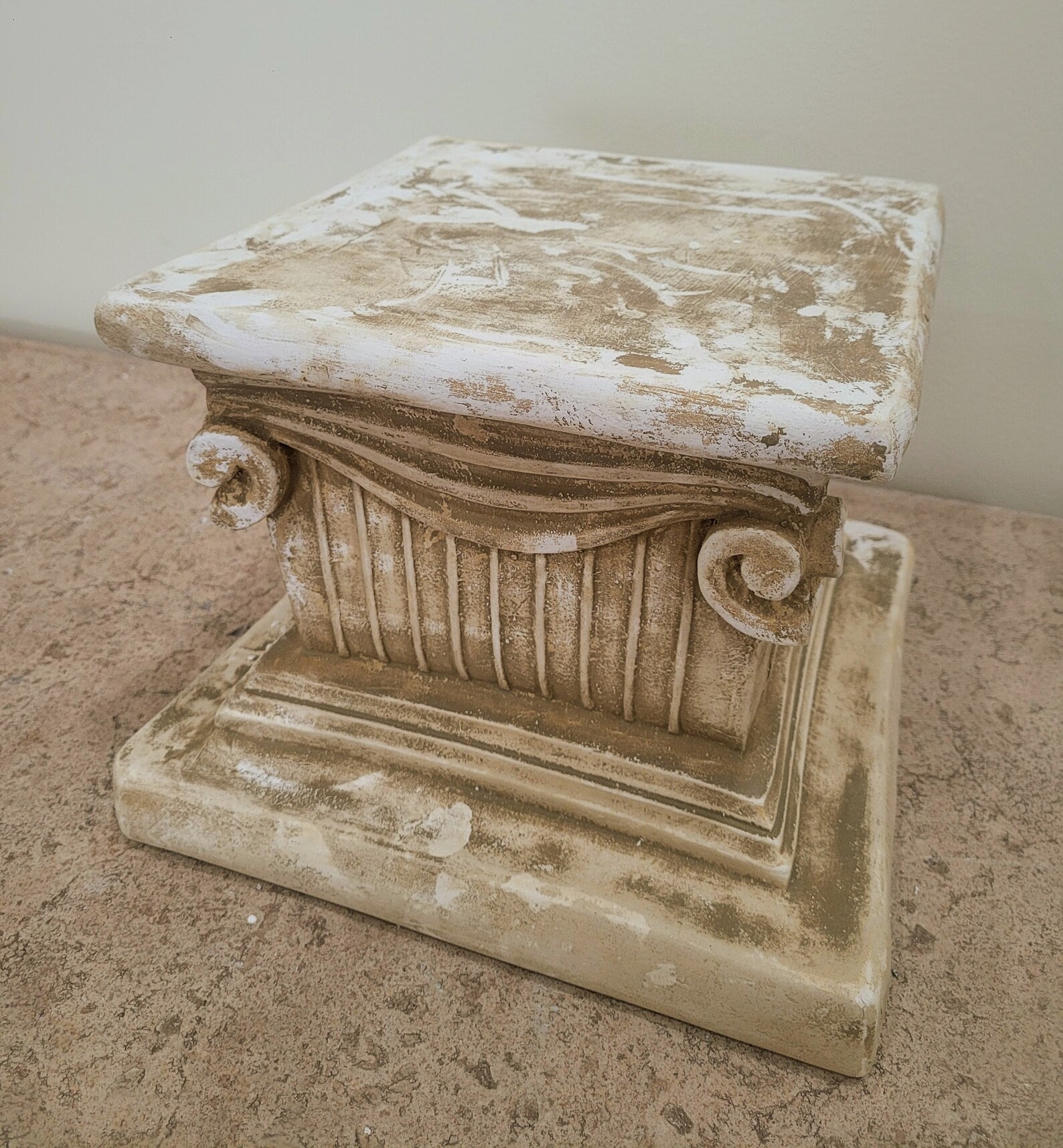 Draped Ionic Riser Column - Etsy