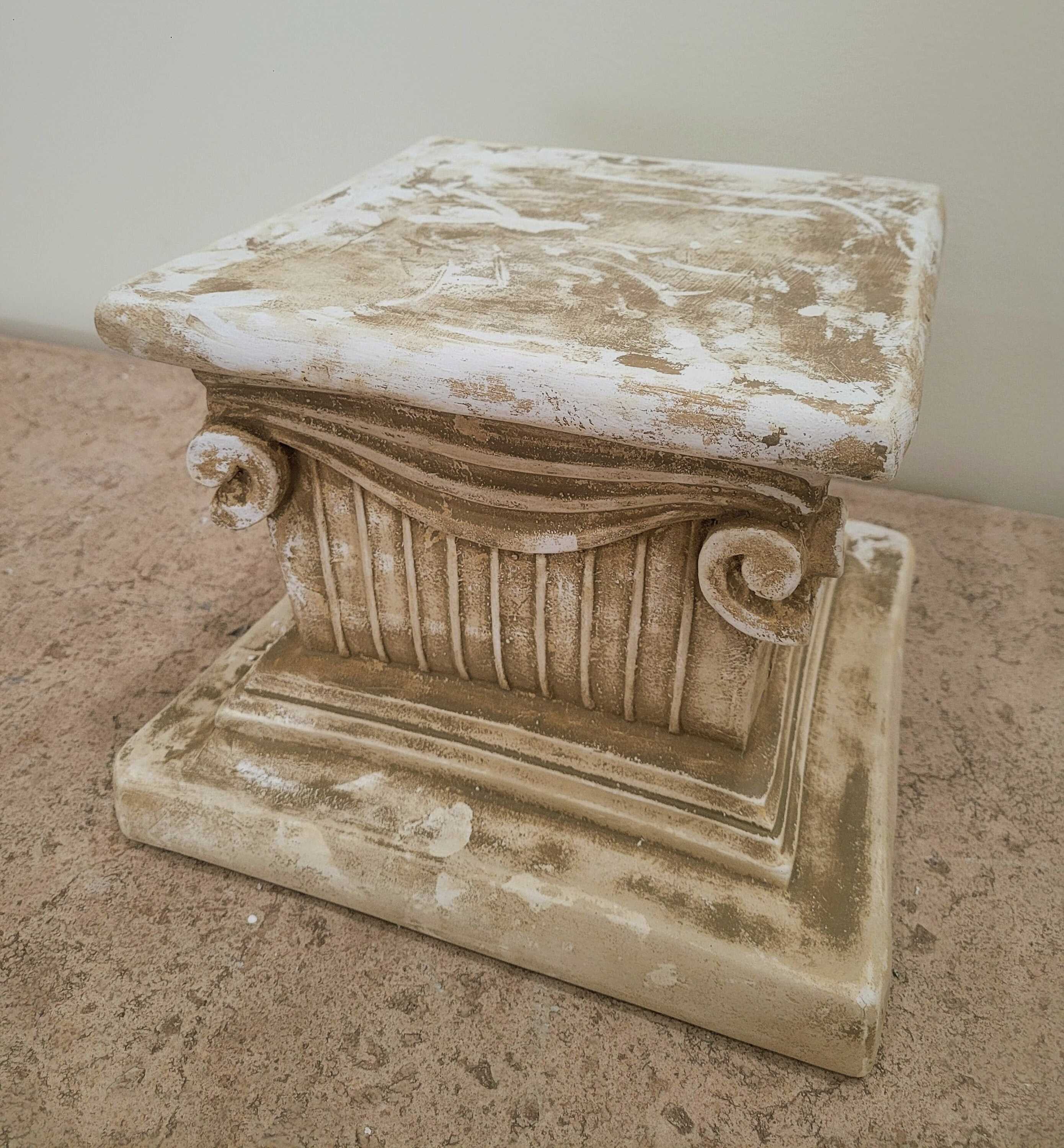Draped Ionic Riser Column - Etsy