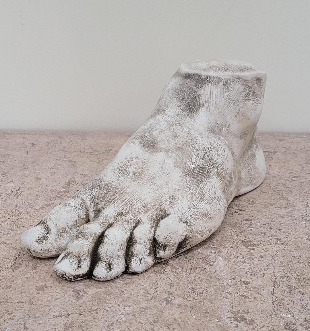 Michelangelo David Foot Sculpture - Etsy
