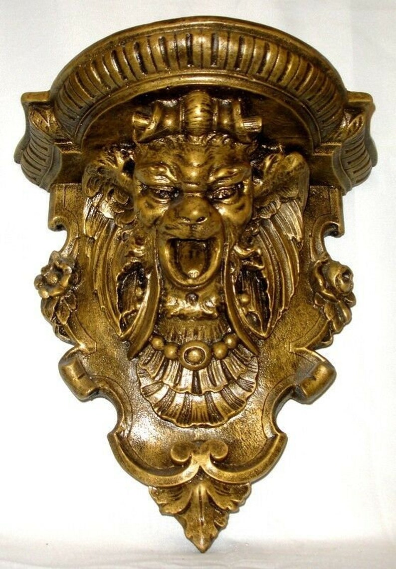 15 Gargoyle Pan Protector Mythical Sconce Bracket Wall | Etsy