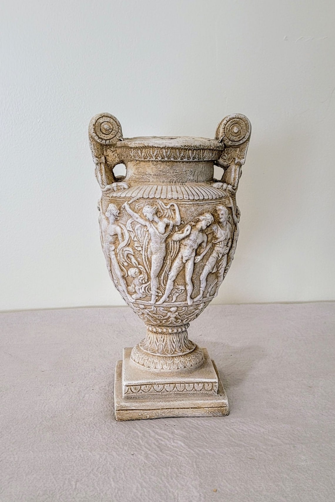 Greek Figurine Urn Vase Antique Reproduction - Etsy