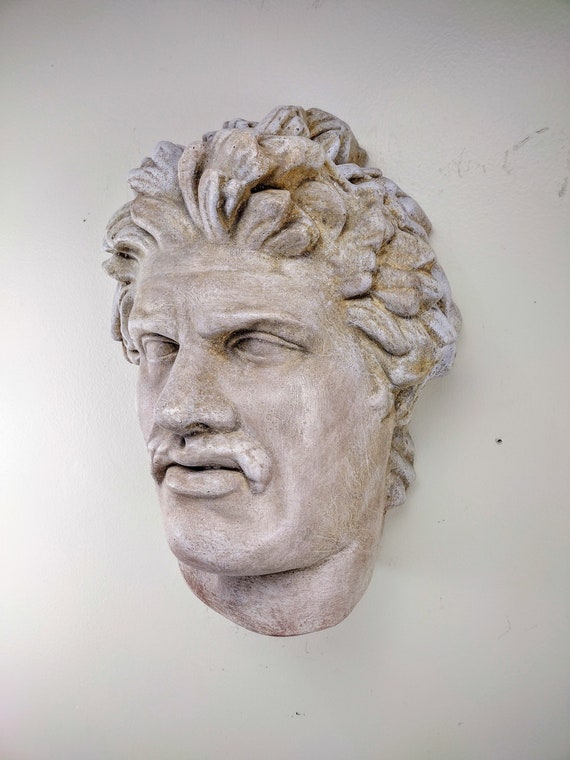 Head of the Dying Gaul or Galatian Wall Sculpture - Etsy