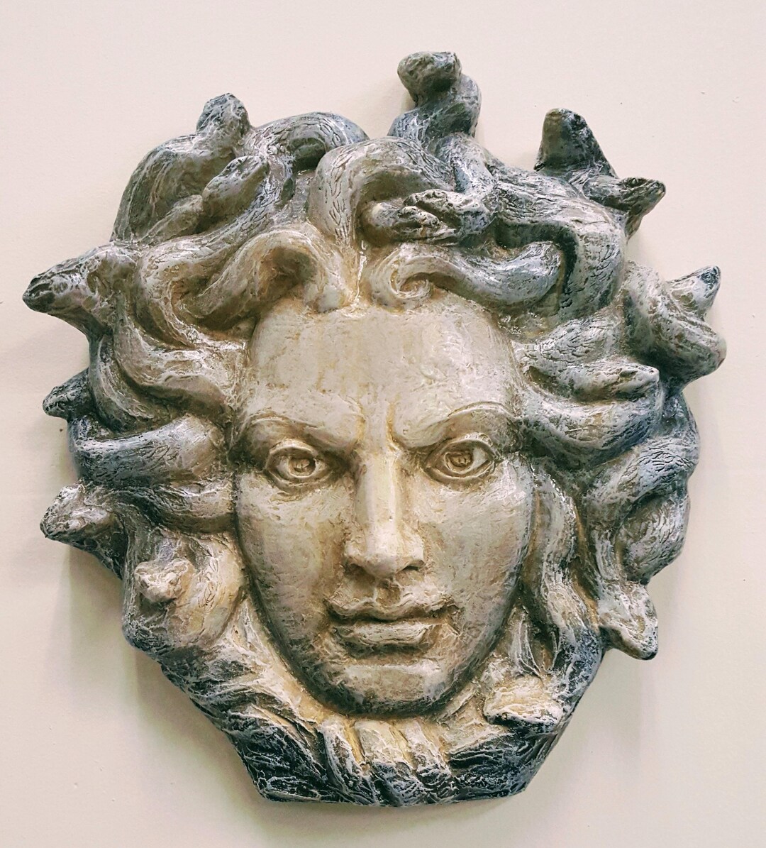 Medusa Mythical Wall Plaque - Etsy