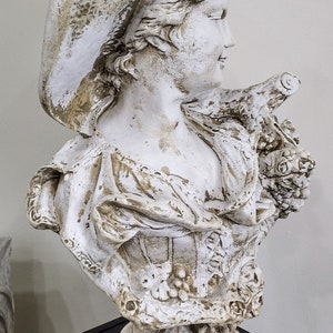 Vintage Victorian Lady Bust Statue - Etsy