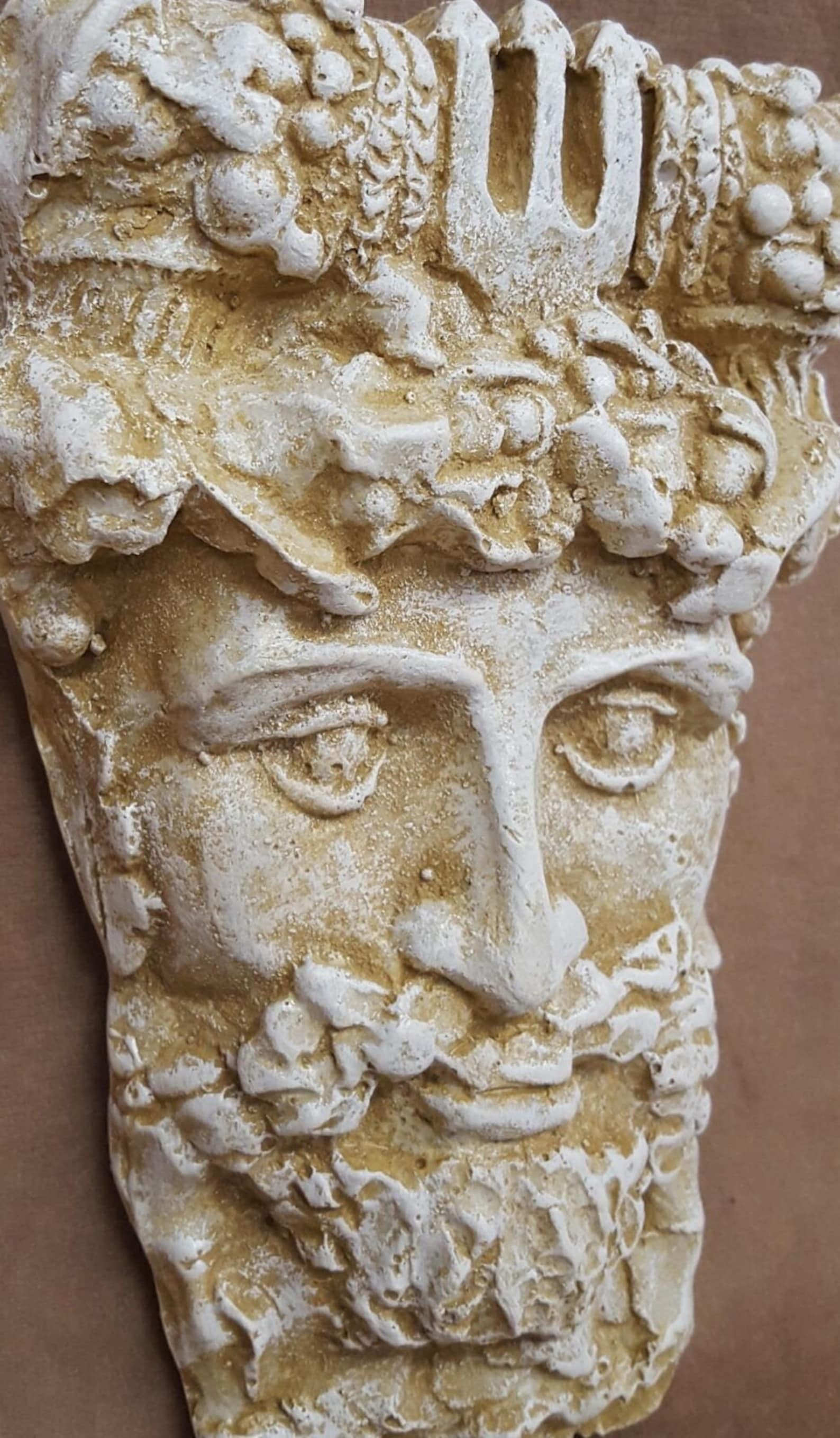 Neptune Face Wall Plaque Home Garden Decor # 10033 - Etsy