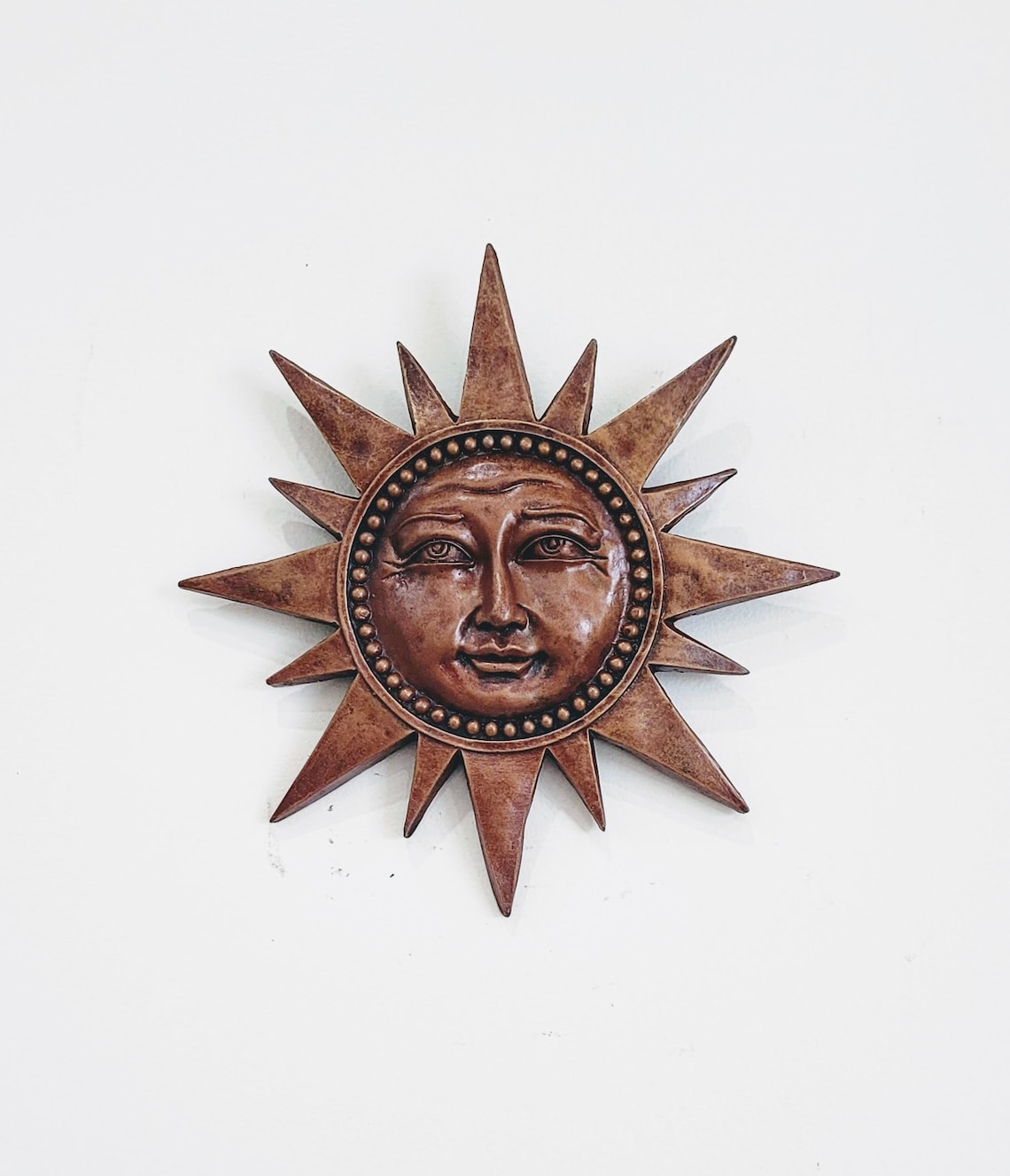 Celestial Spike Sun Sculpture Wall Plaque Home Decor - Etsy