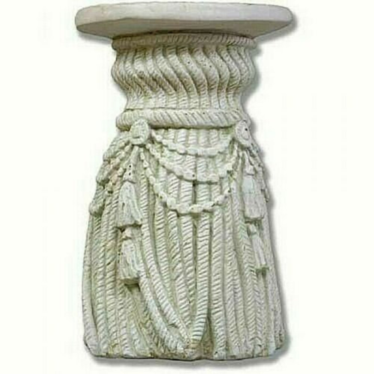 Vintage Hollywood Regency Rope Fringe Tassel Plaster Column | Etsy