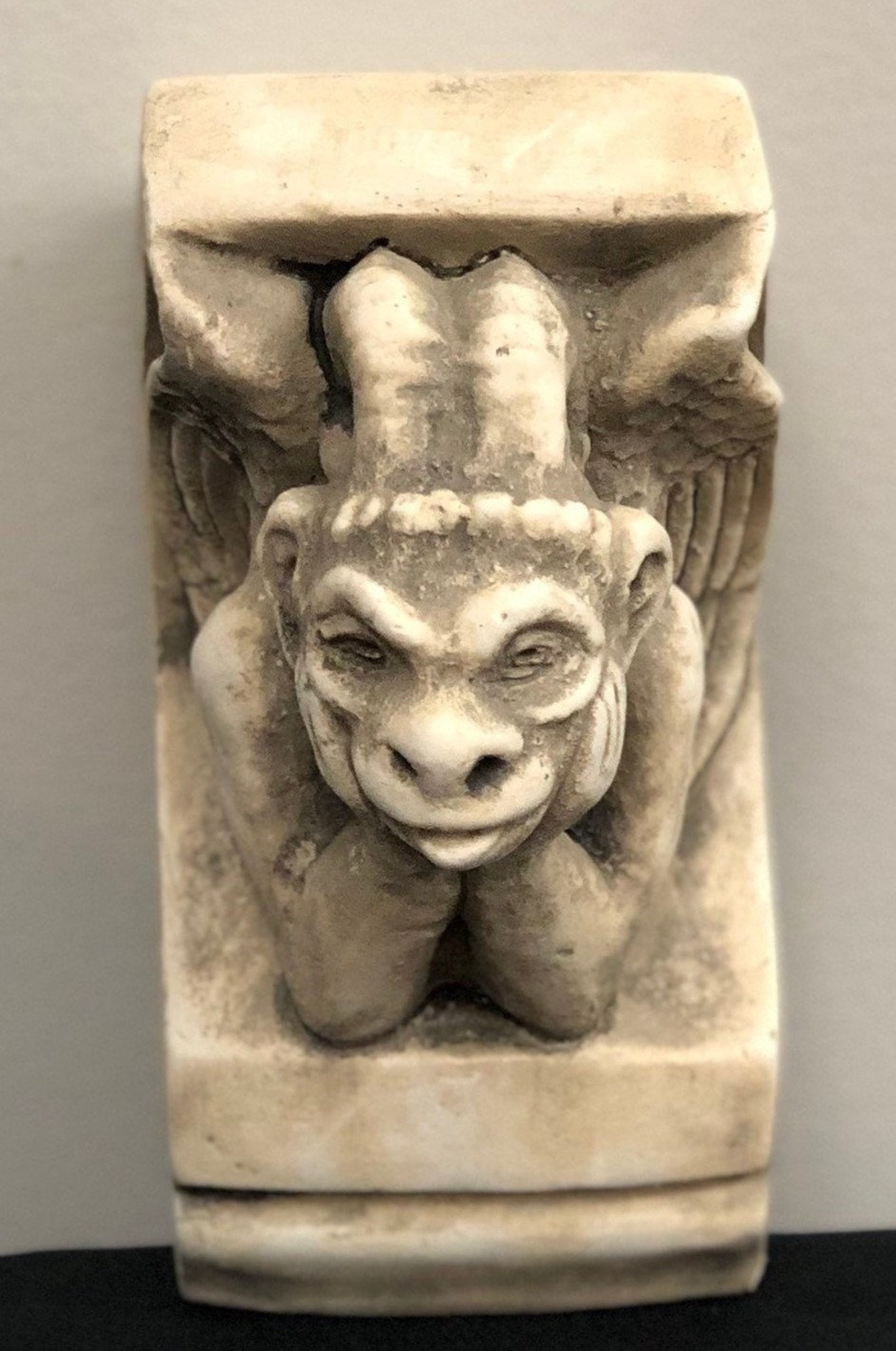 Pair of Notre Dame Spitting Gargoyle Corbel Brackets - Etsy