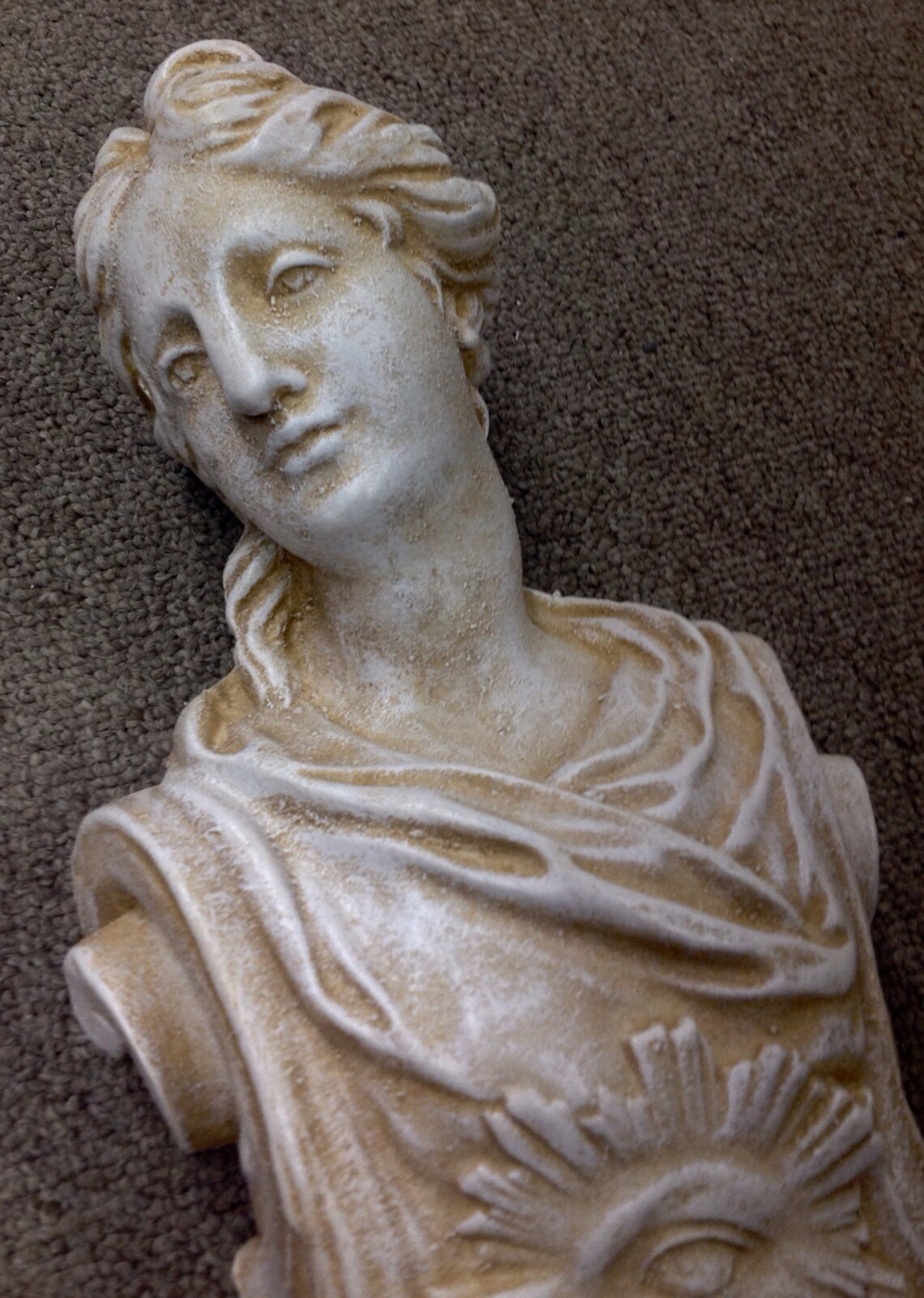 English Antique Victorian Maiden Brackets Sconce Pair - Etsy