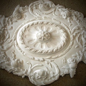 32" Victorian Queen Ann Reproduction Classical Plaster Ceiling ...