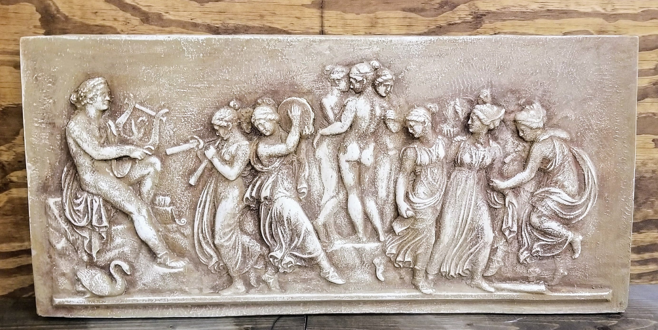 Greek Art Dancing Muses Huge Wall Home Decor Plaque | Etsy