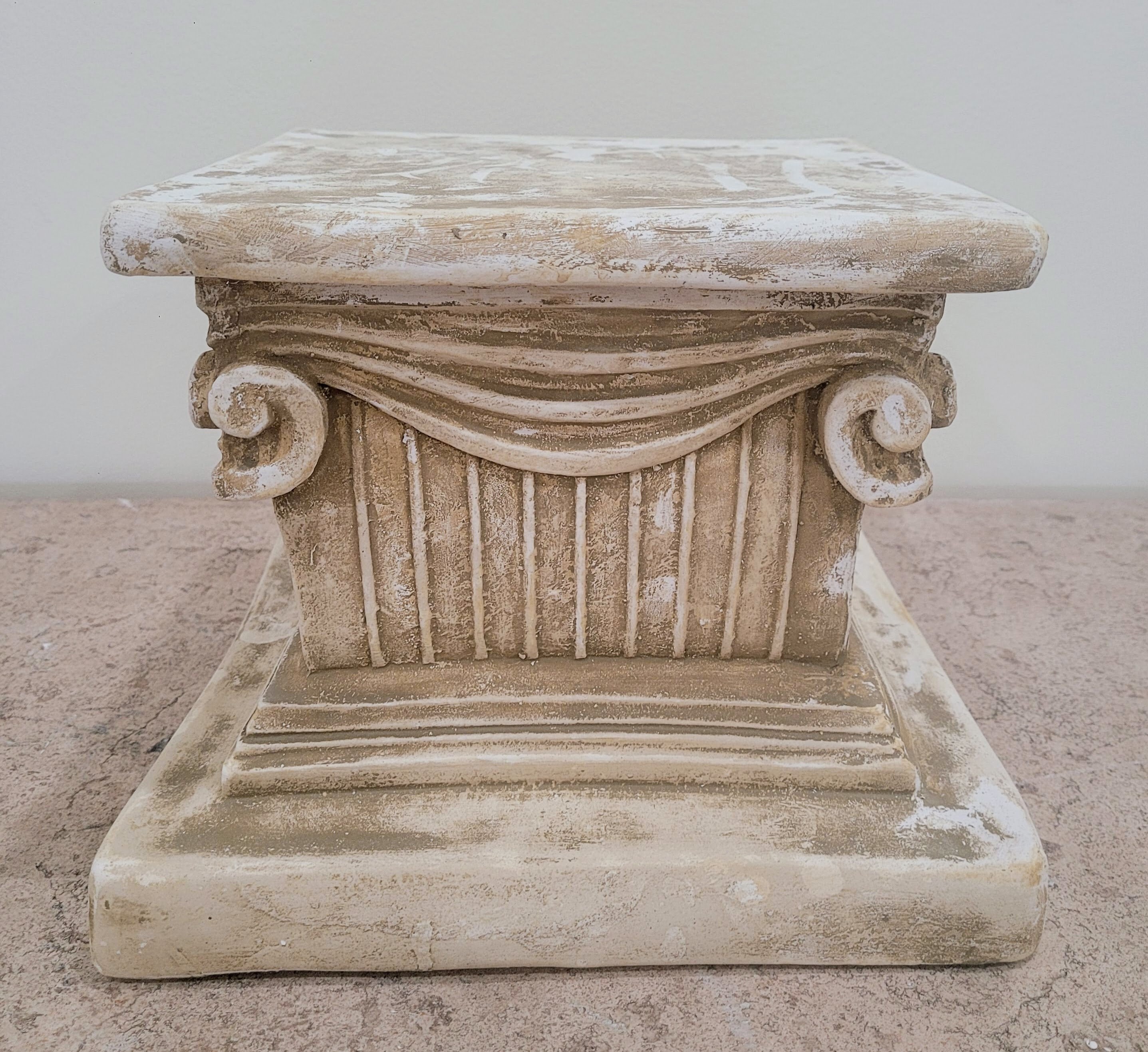 Draped Ionic Riser Column - Etsy