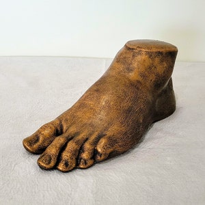 Michelangelo David Foot Sculpture - Etsy