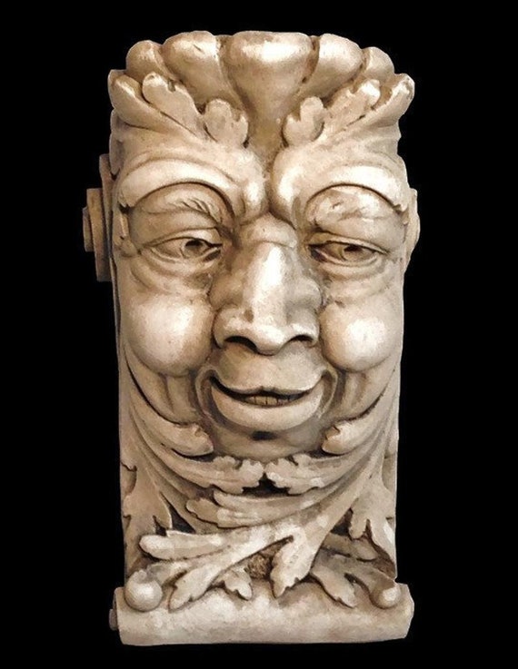 Fat Cheeks Jester Head Corbel King Collection - Etsy