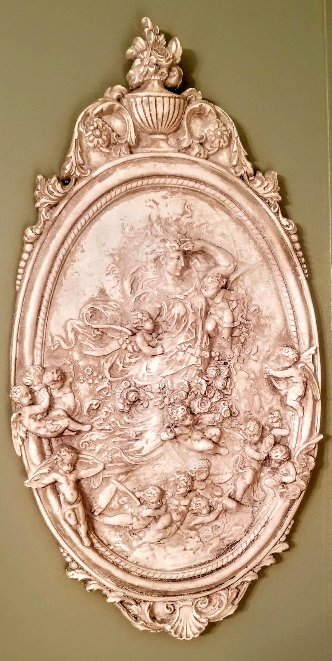 Cupid Eros Angel Cherub Greek Roman Art Wall Sculpture - Etsy