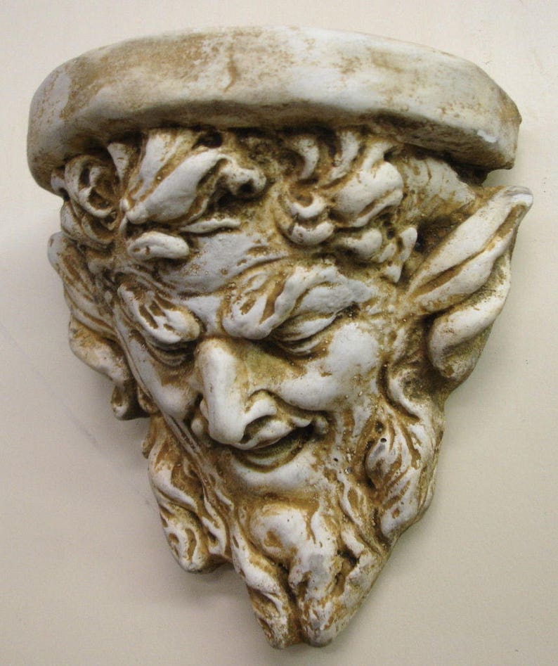 Mythical Gothic Art Wall Sconce Shelf Gargoyle Plaque - Etsy