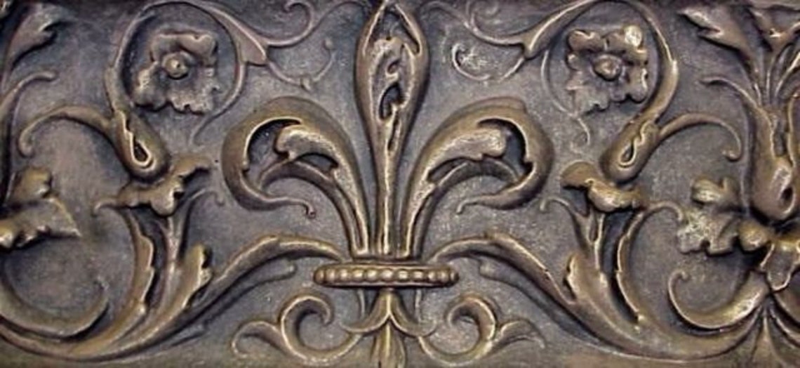 Fleur De Lis Flower French Home Decor Wall Plaque Sculpture - Etsy
