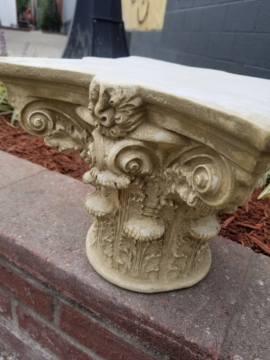 Corinthian Greek Roman Column Art Table Top Pedestal Riser - Etsy