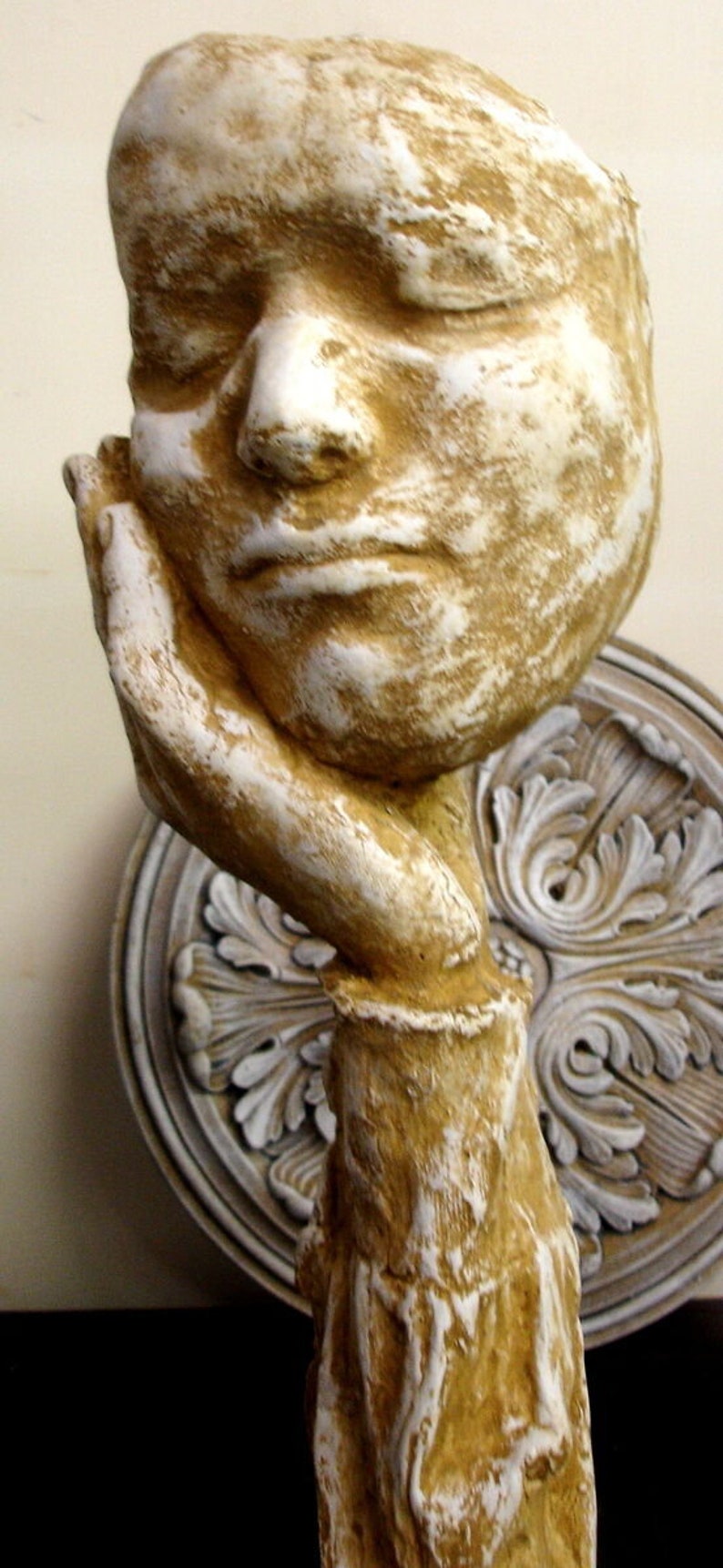 20 Face in Hand Statue Art Deco | Etsy