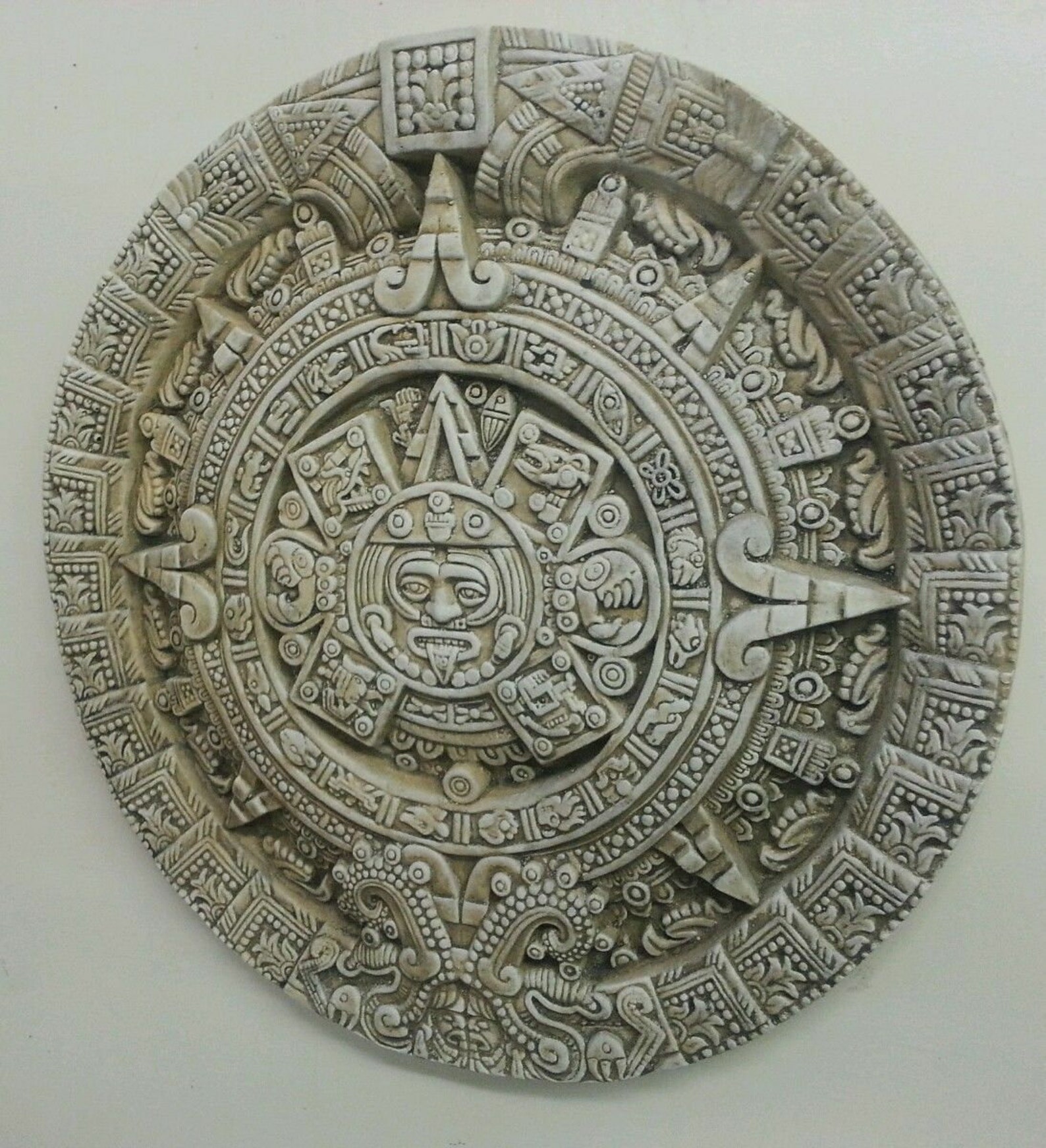 18 Aztec Calendar Wall Plaque - Etsy
