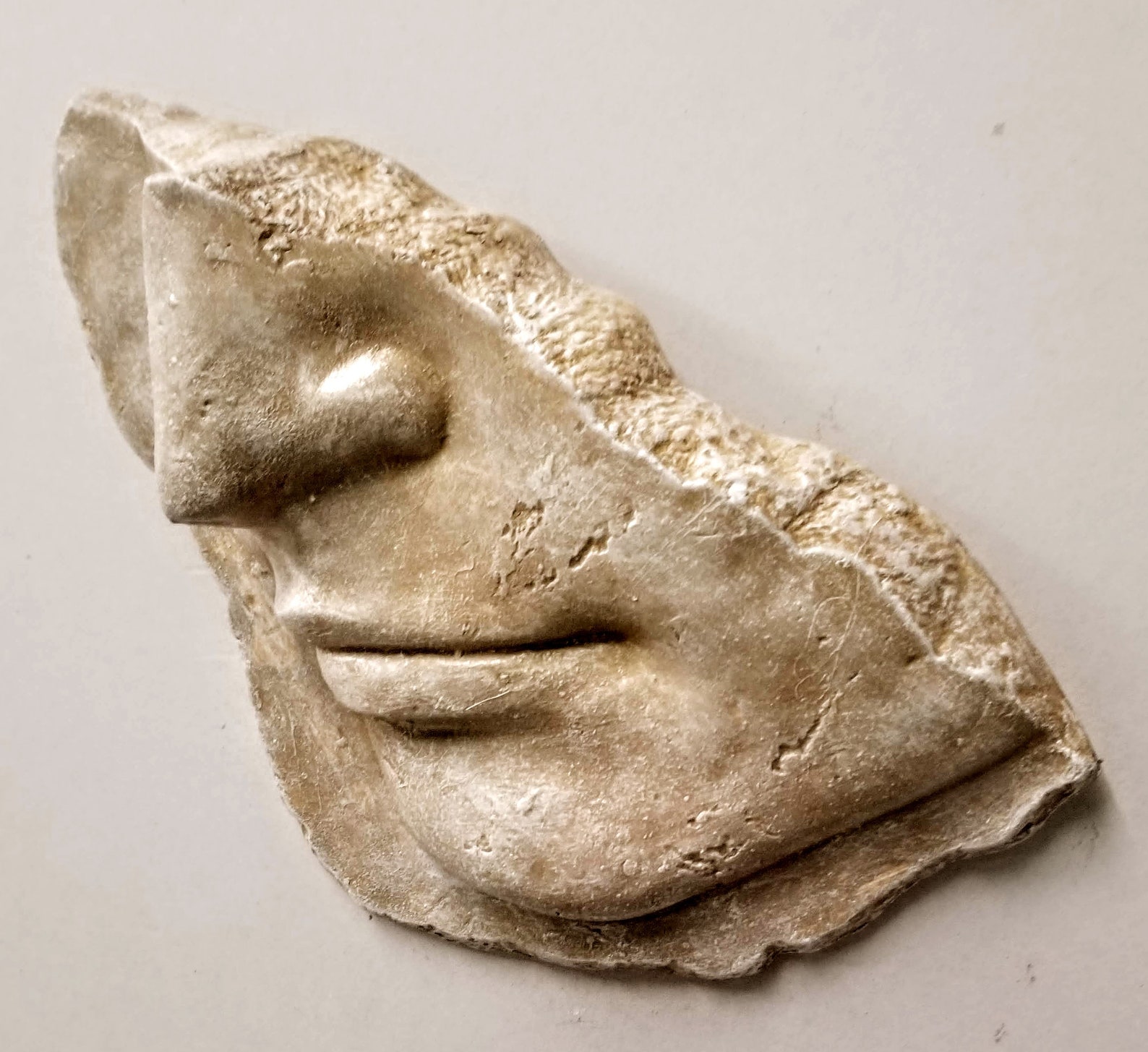 David Mask Fragment Wall Sculpture - Etsy