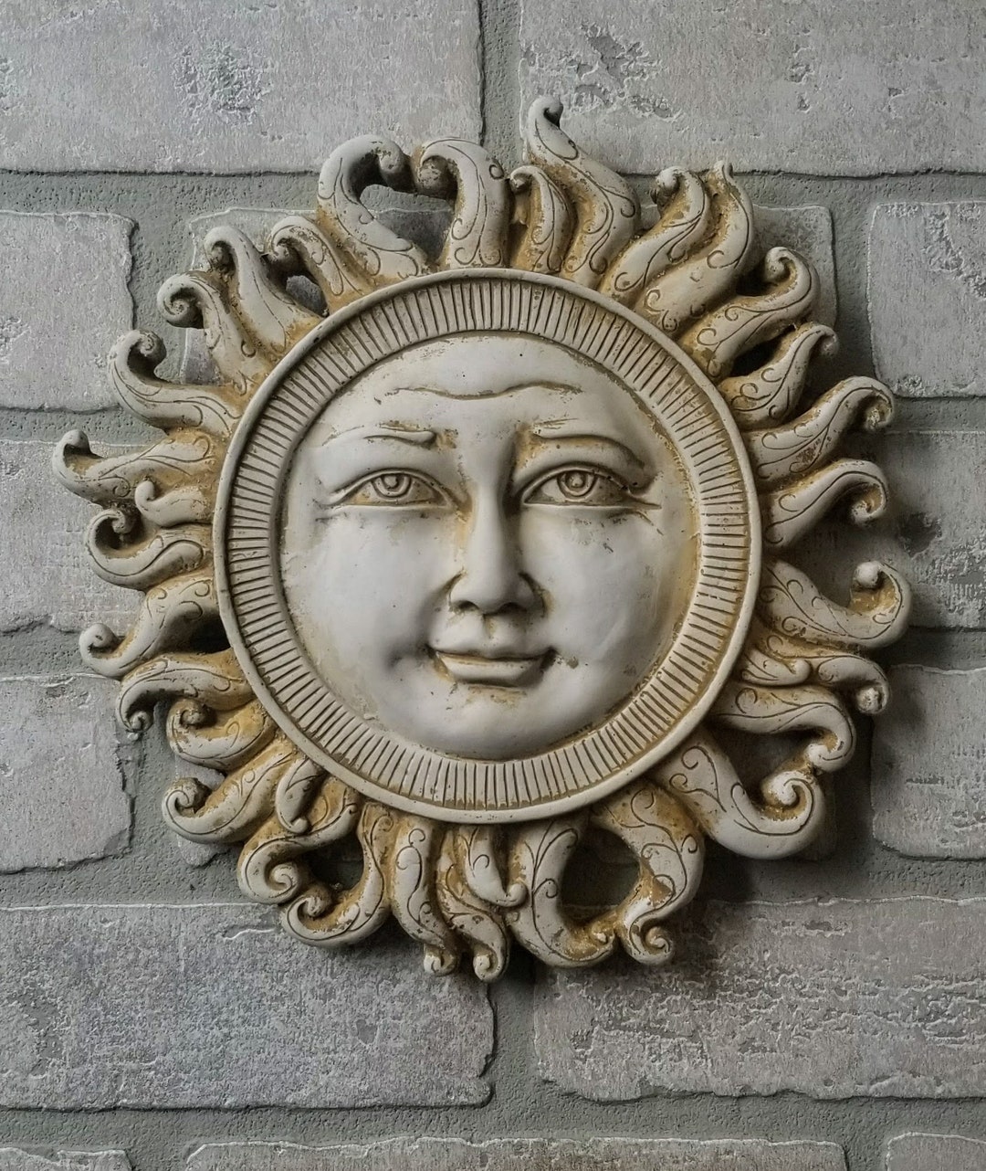 Celestial Sun Wall Plaque Home Decor - Etsy