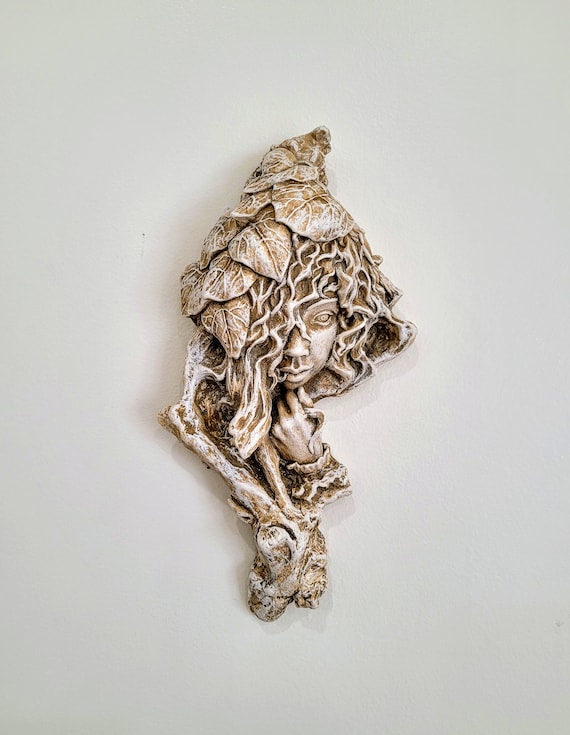 Dryad Leaves Tree Woman Wall Sculpture 10065 - Etsy