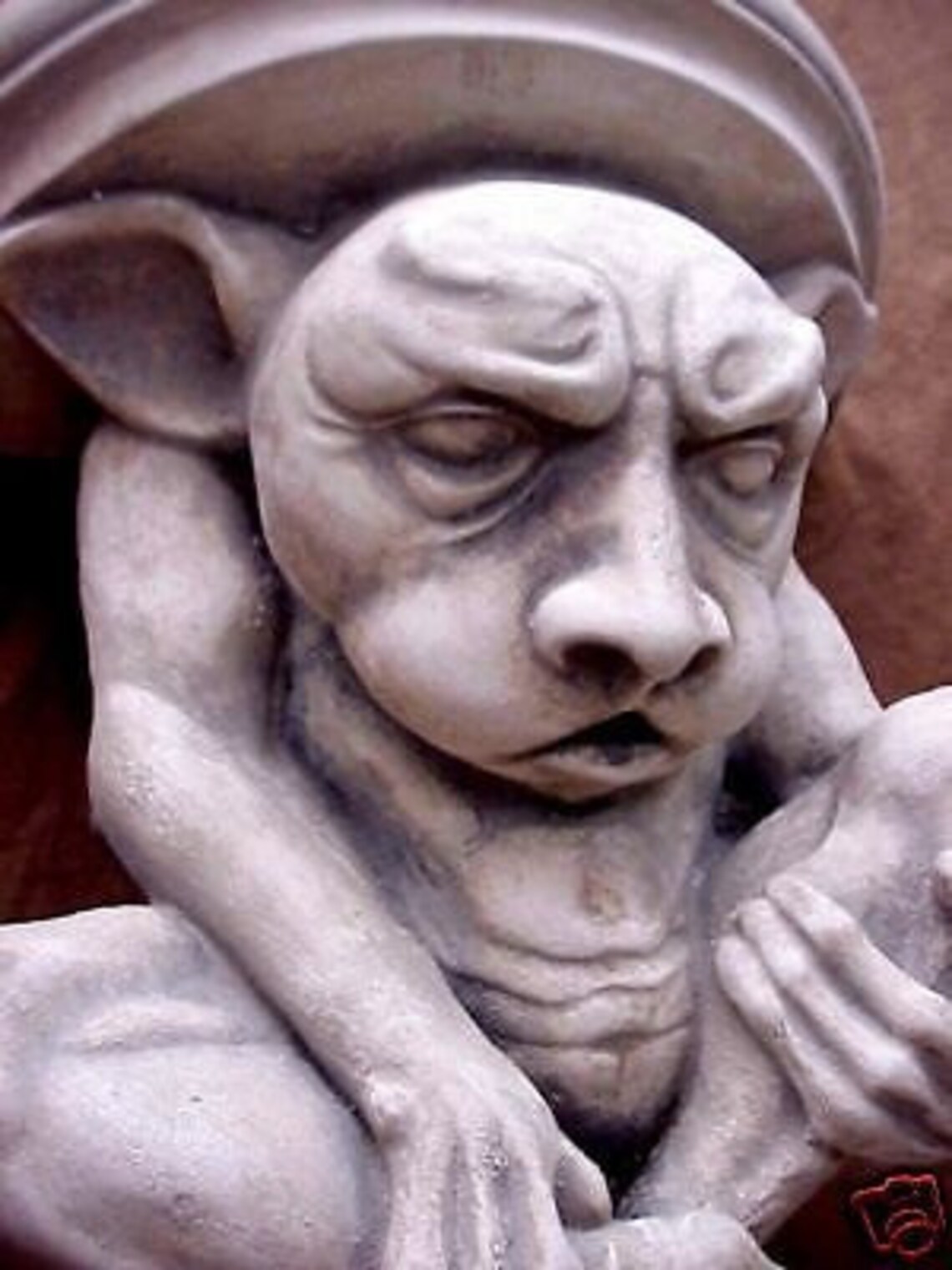 Huge Goblin Gargoyle Shelf Sconce Bracket Wall Decor 15058 | Etsy
