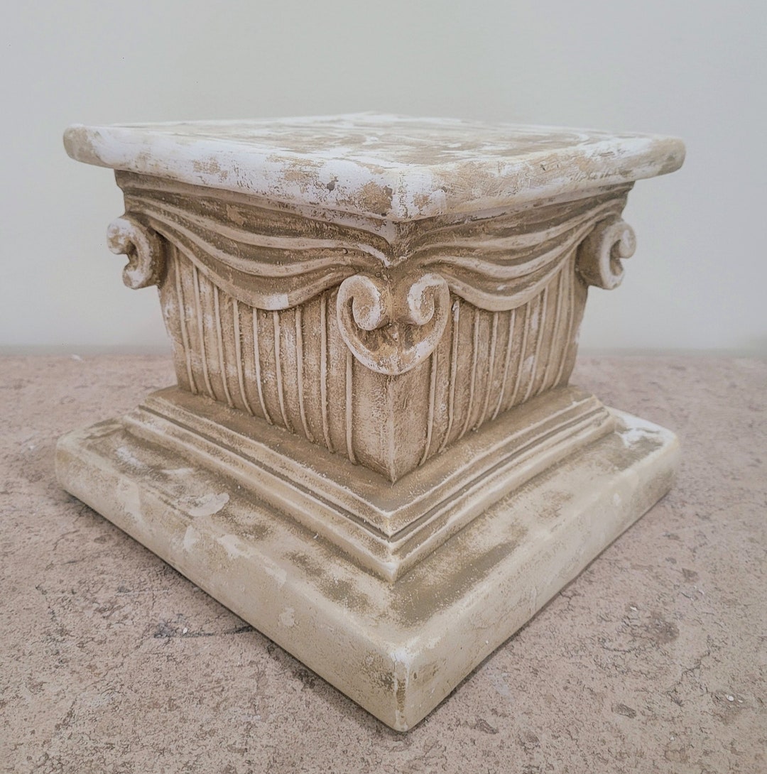 Draped Ionic Riser Column - Etsy