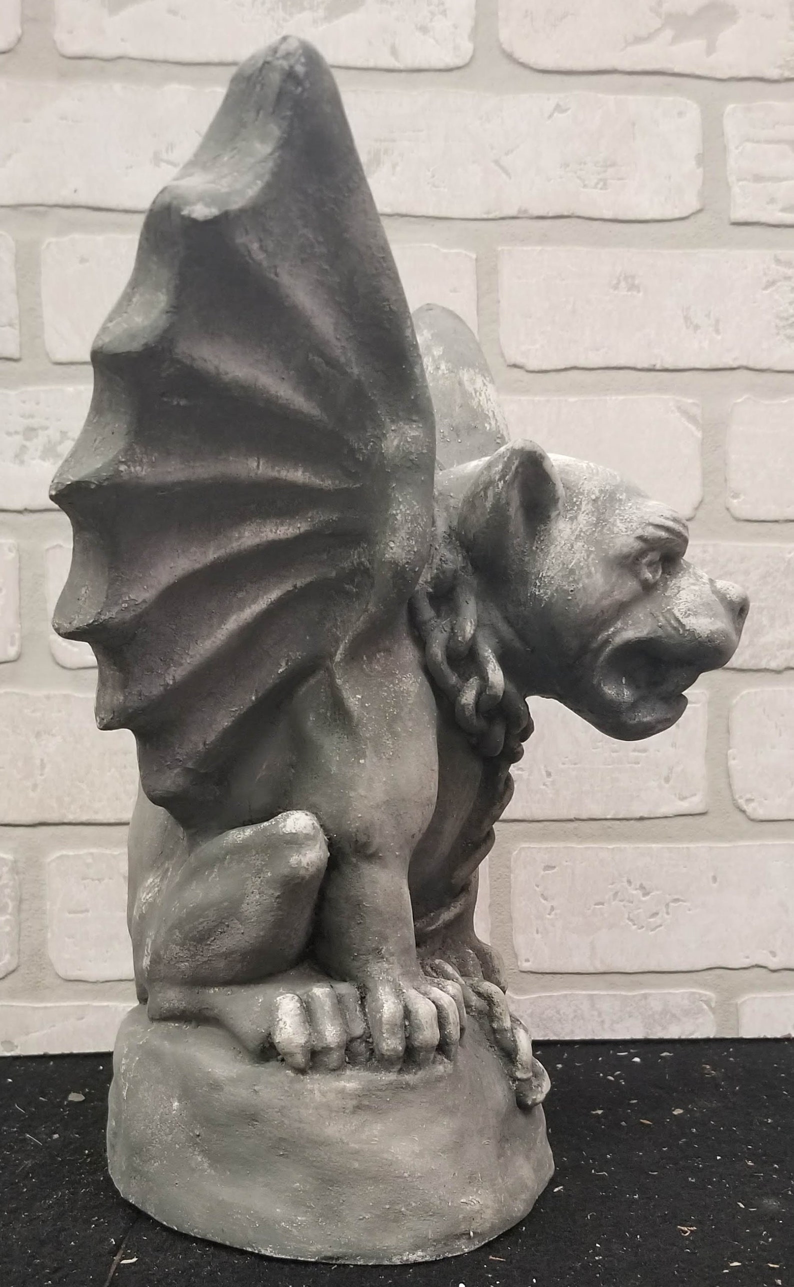 Mythical Wing Gargoyle Statue Home Garden Art Sculpture - Etsy