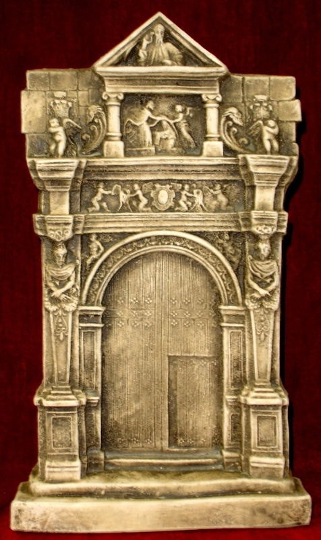 Architecture Wall Decor Antique Finish Greek Roman Style Plaque - Etsy