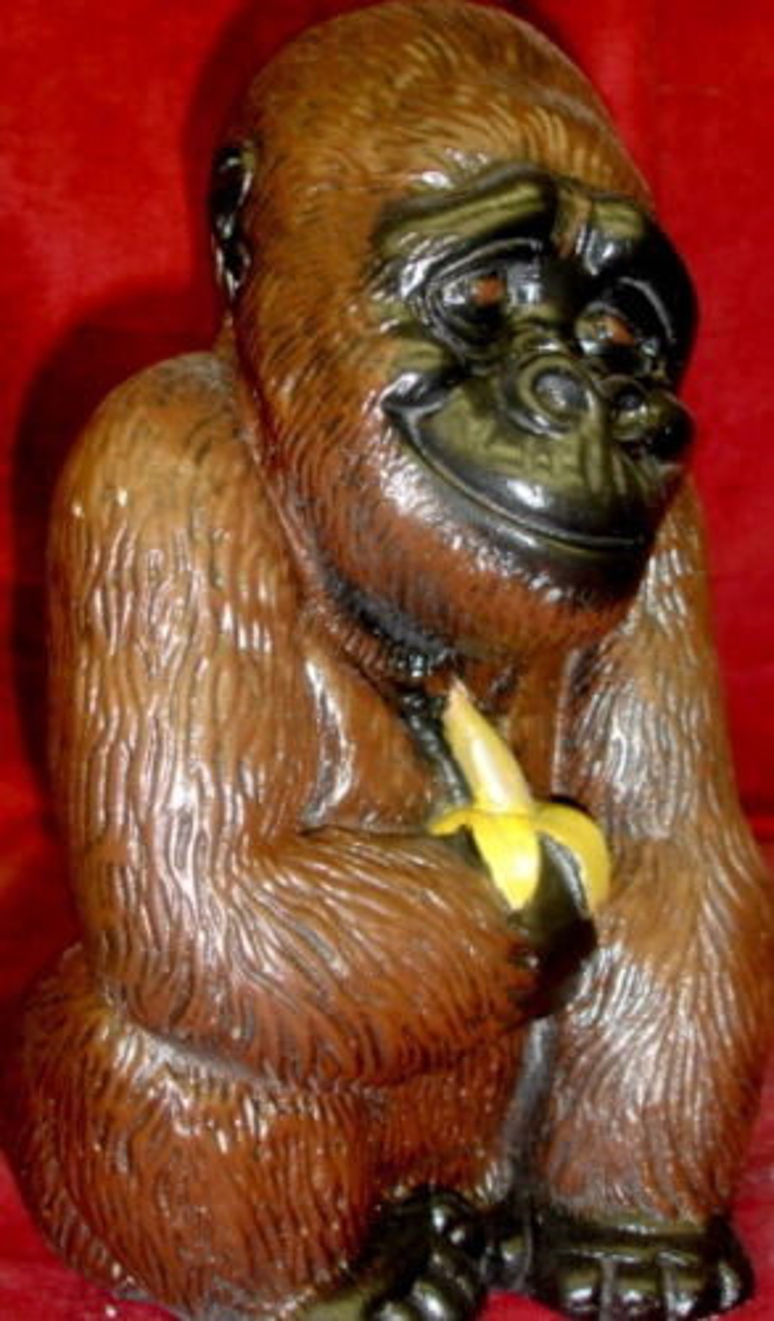 Gorilla Vintage Statue Ape Monkey Sculpture | Etsy