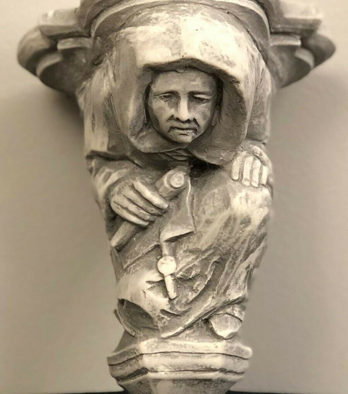 Monk Corbel Shelf Vintage Reproduction Architectural Accent Home Decor ...