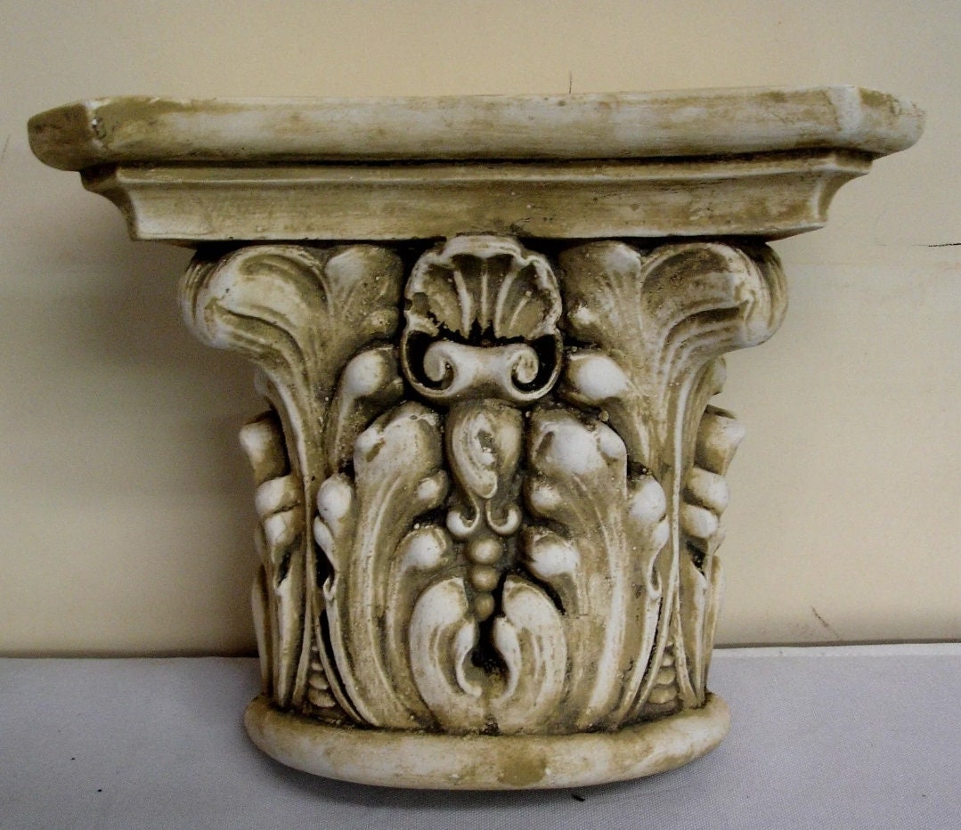 Corinthian Capital Wall Sconce Bracket 10" - Etsy