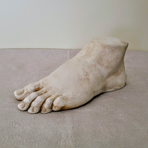 Michelangelo David Foot Sculpture - Etsy