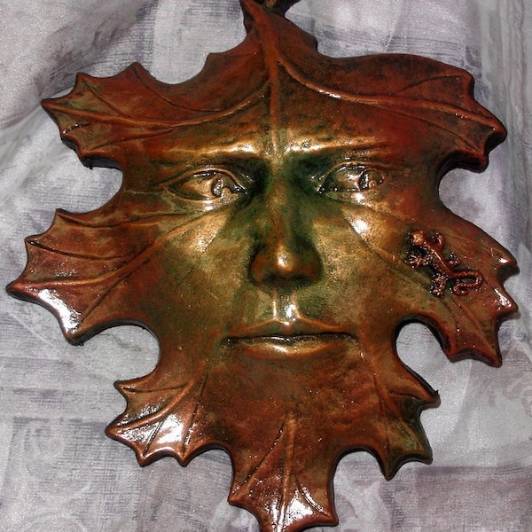 Greenman Leafman - Etsy