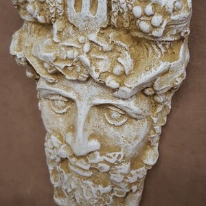 Neptune Face Wall Plaque Home Garden Decor # 10033 - Etsy