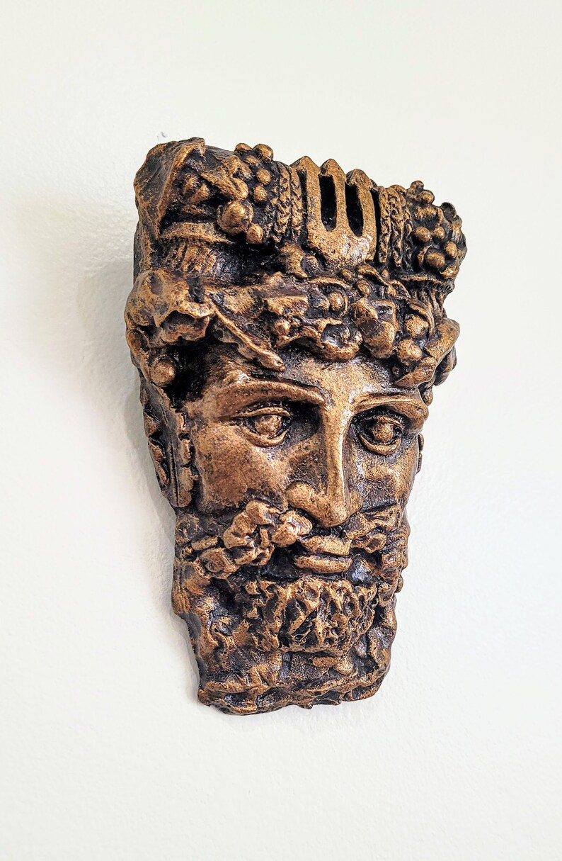 Neptune Face Wall Plaque Home Garden Decor # 10033 - Etsy