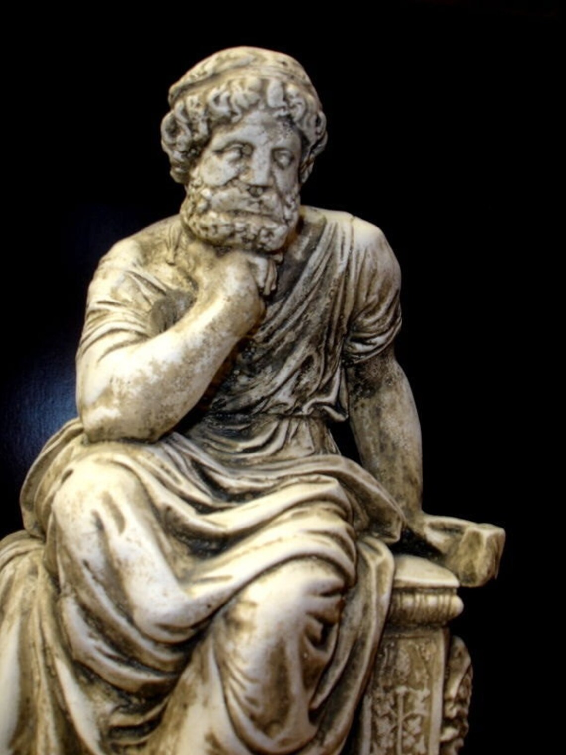 Statue of Seated Socrates Home Decor Sculpture Statue Art | Etsy