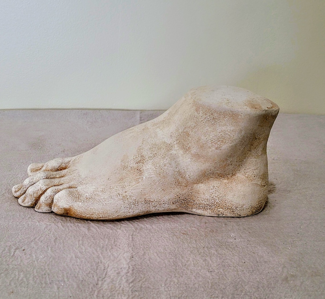 Michelangelo David Foot Sculpture - Etsy