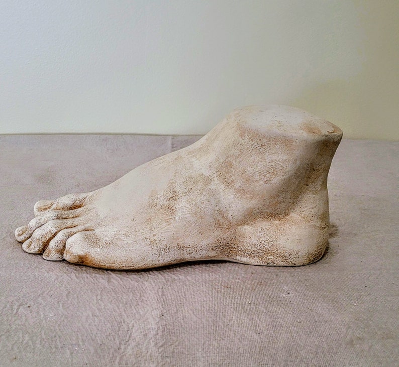 Michelangelo David Foot Sculpture - Etsy