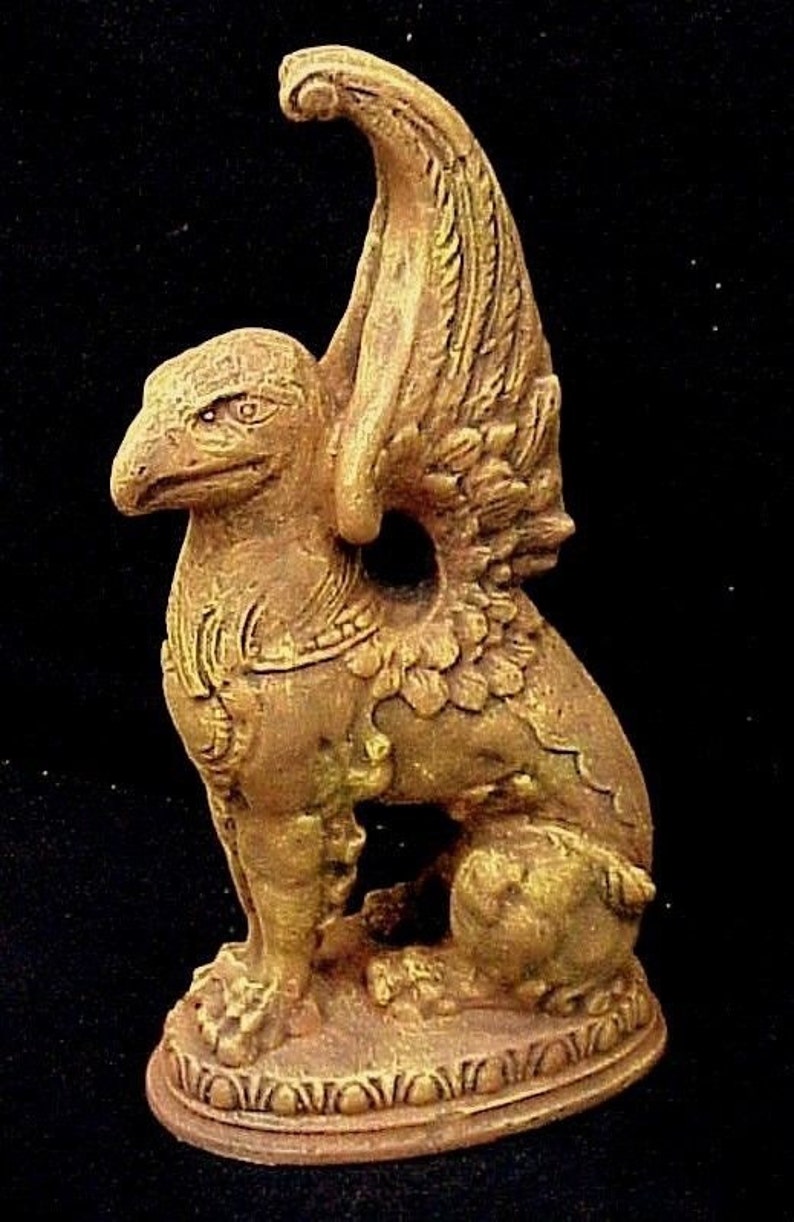 Egyptian Royal Griffin Reproduction Mythical Art Gargoyle | Etsy