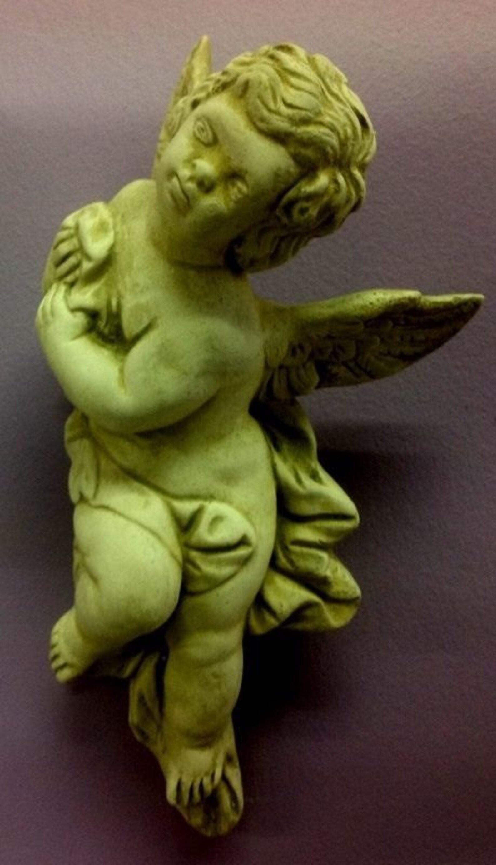 Flying Angels Cherubs With Wings Pair Wall Plaques 21044 - Etsy