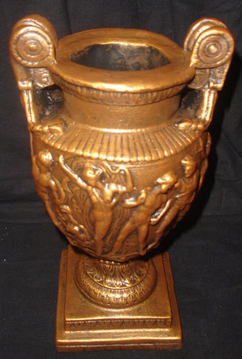 Greek Figurine Urn Vase Antique Reproduction - Etsy