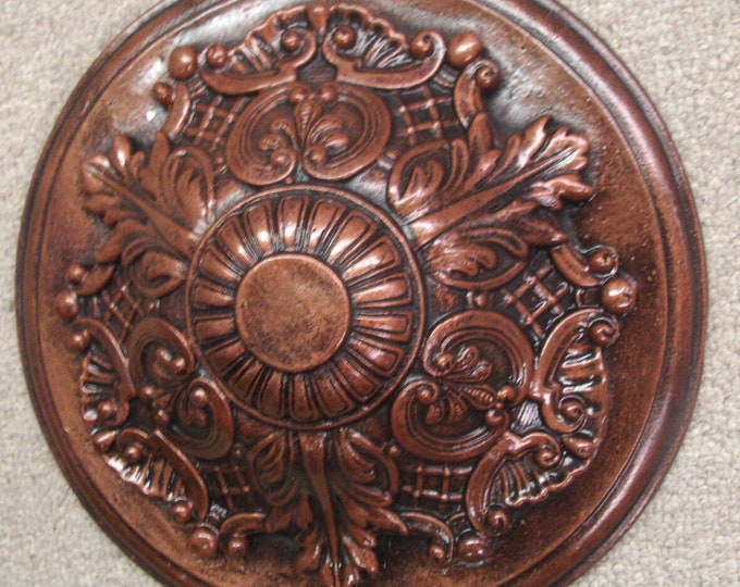 Victorian Queen Ann Reproduction Classical Plaster Ceiling Medallion ...