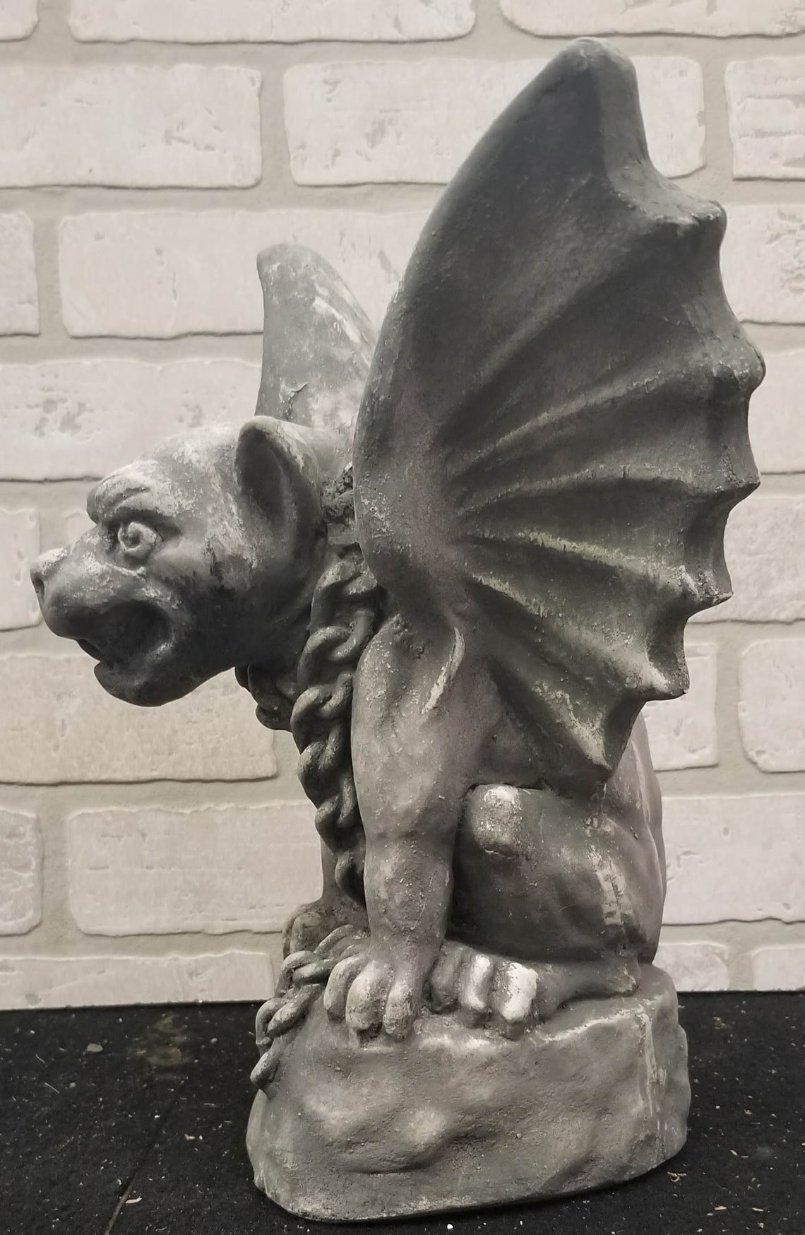 Mythical Wing Gargoyle Statue Home Garden Art Sculpture - Etsy