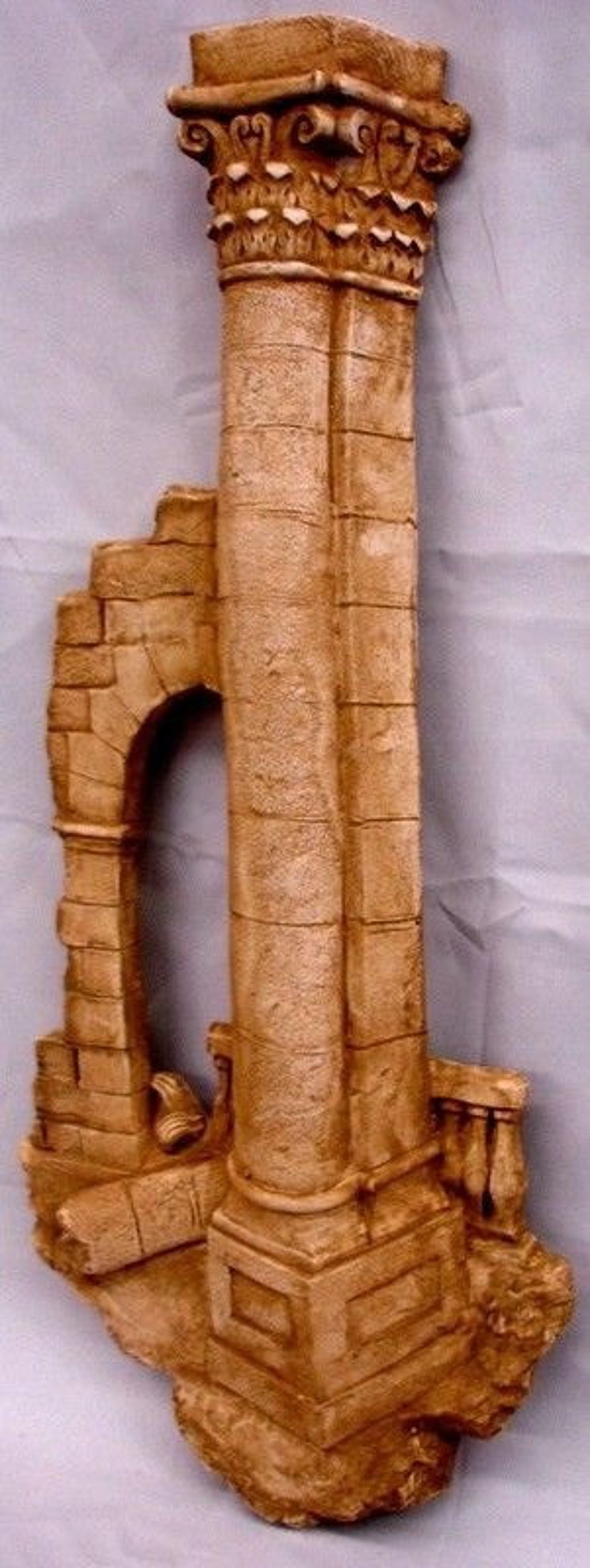 Greek Art Athena Column Arch Wall Sculpture Home Decor Plaque | Etsy