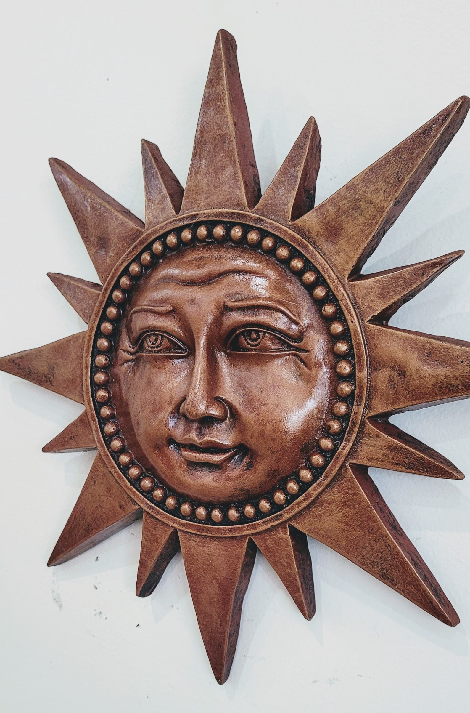 Celestial Spike Sun Sculpture Wall Plaque Home Decor - Etsy