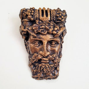 Neptune Face Wall Plaque Home Garden Decor # 10033 - Etsy